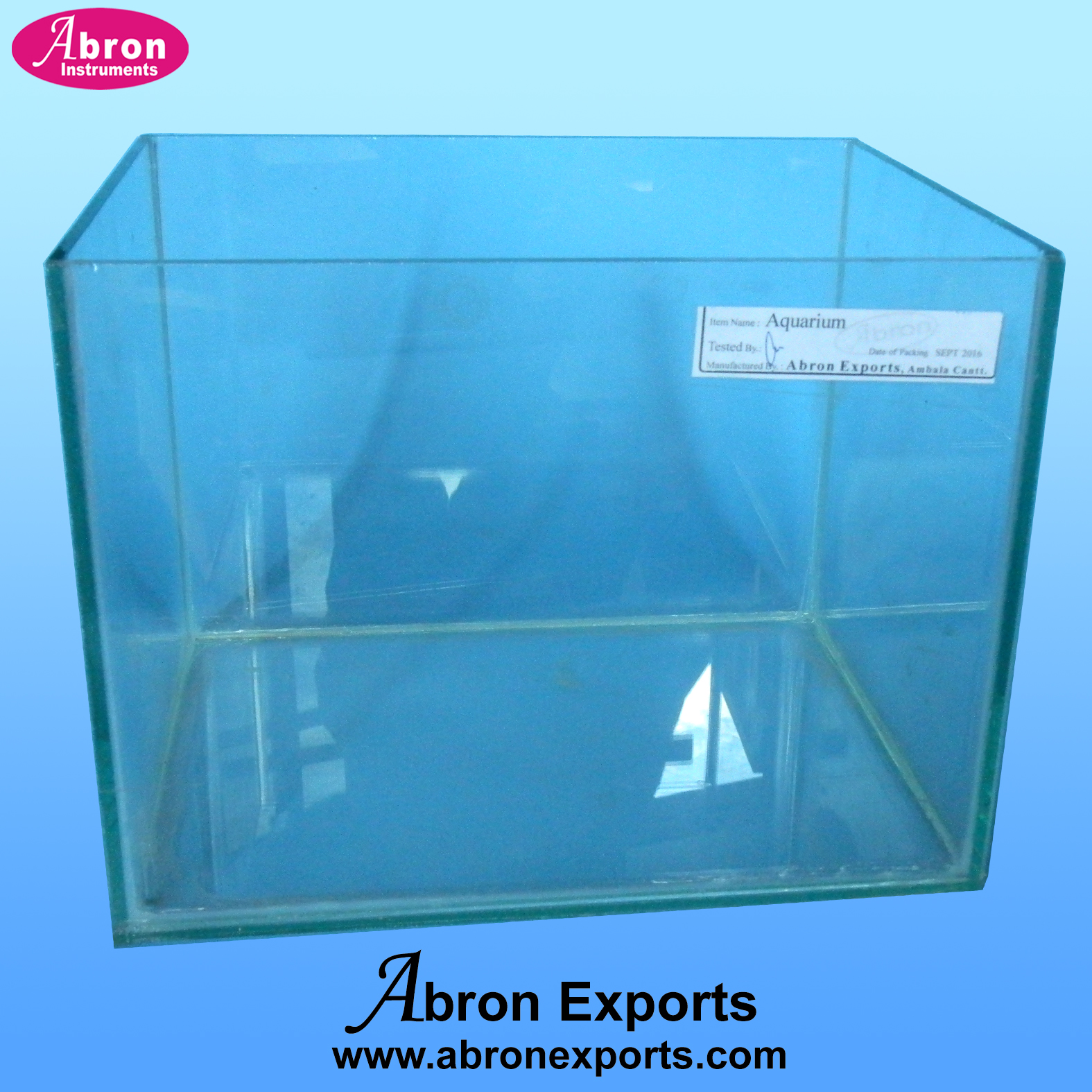 Aquarium Tank 30x20x20cm Glass Chamber Side Jointed Chemically ...
