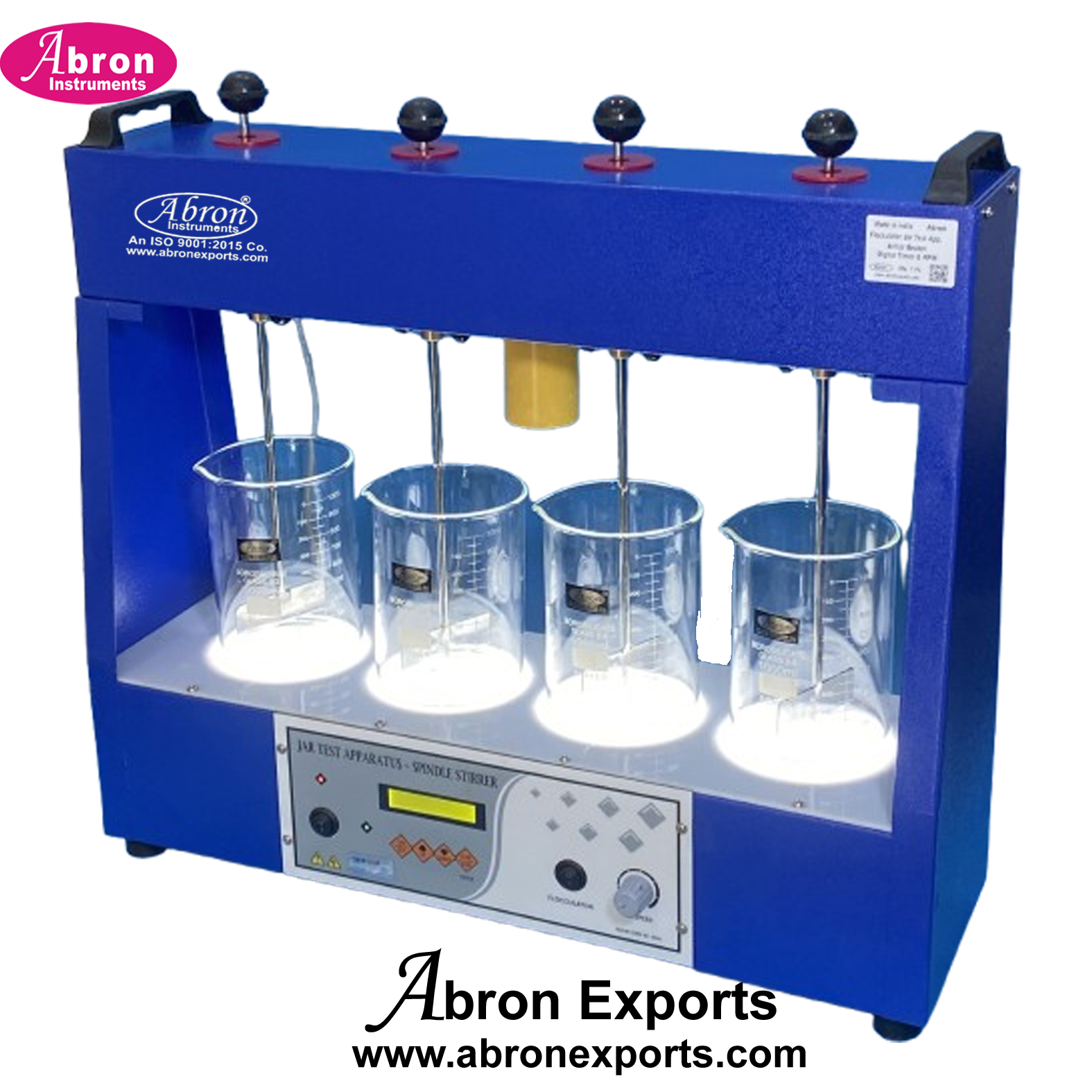 Pharmacy Digital Flocculator Jar Test Apparatus 4Test beaker Rotar ...