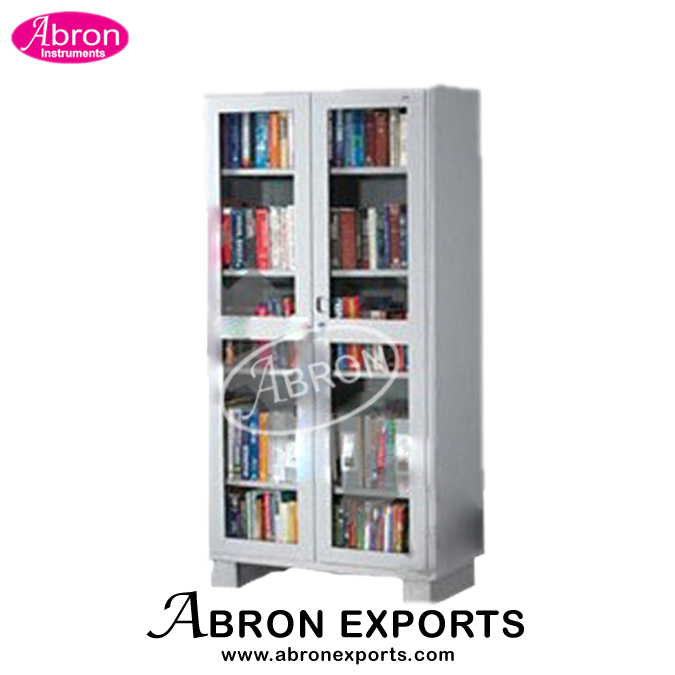 Lab Use Steel Almira Glass Double Door Section For Storage Instruments ...