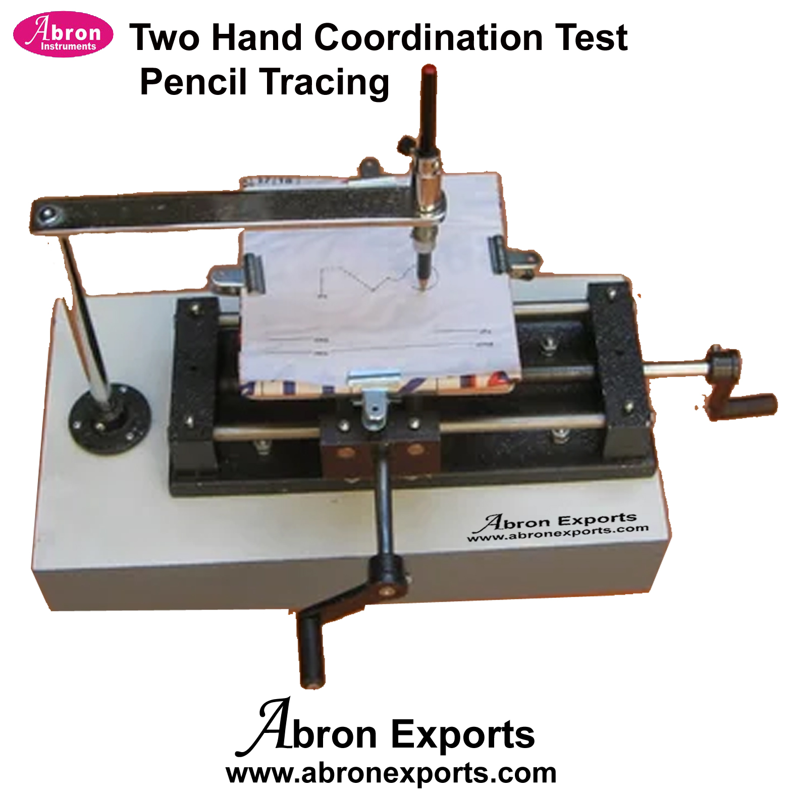 Psychology Two Hand Coordination Test Pencil Tracing Apparatus for ...