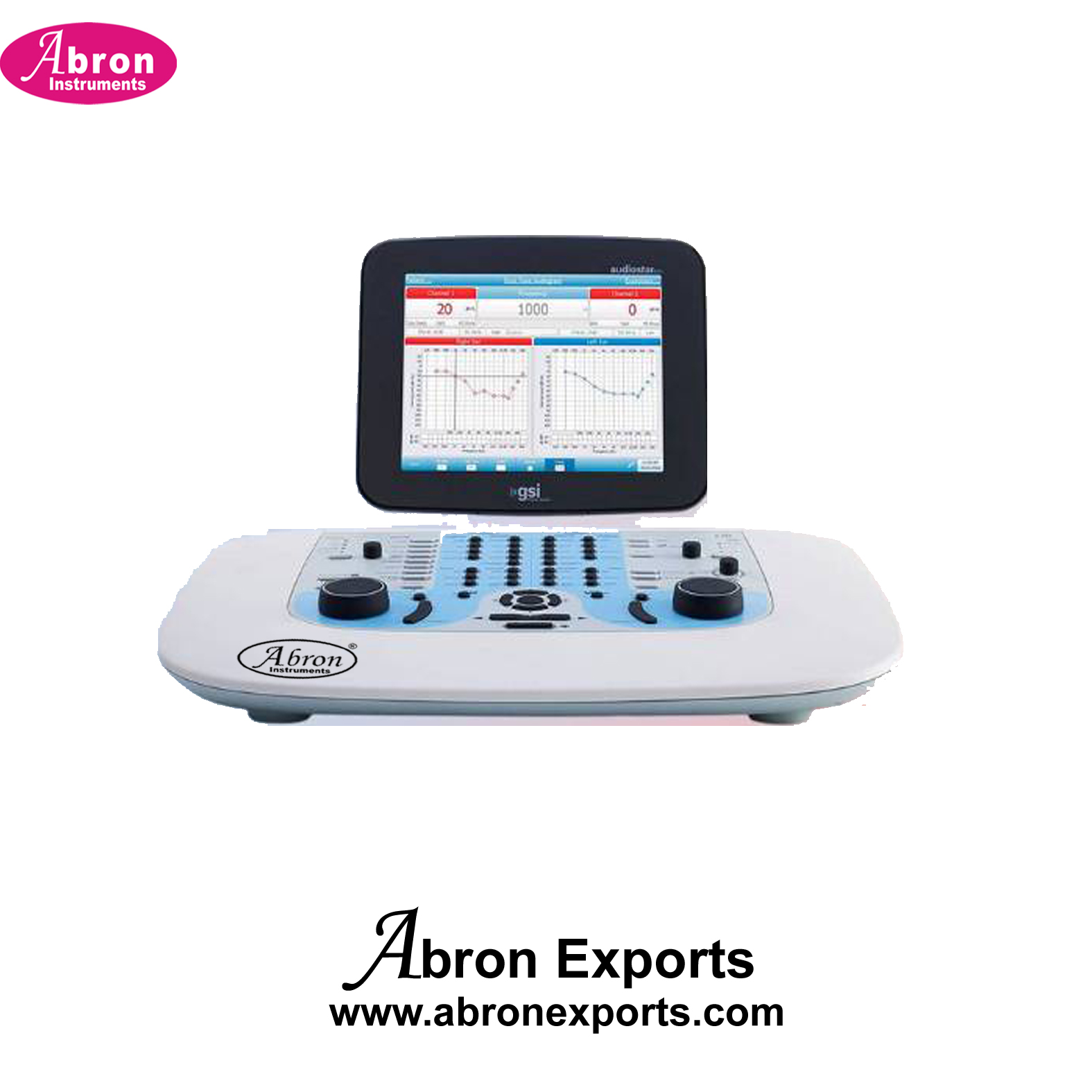 ENT Audiometer Digital Audiology Pure Tone Diagnostic Audiometry ...