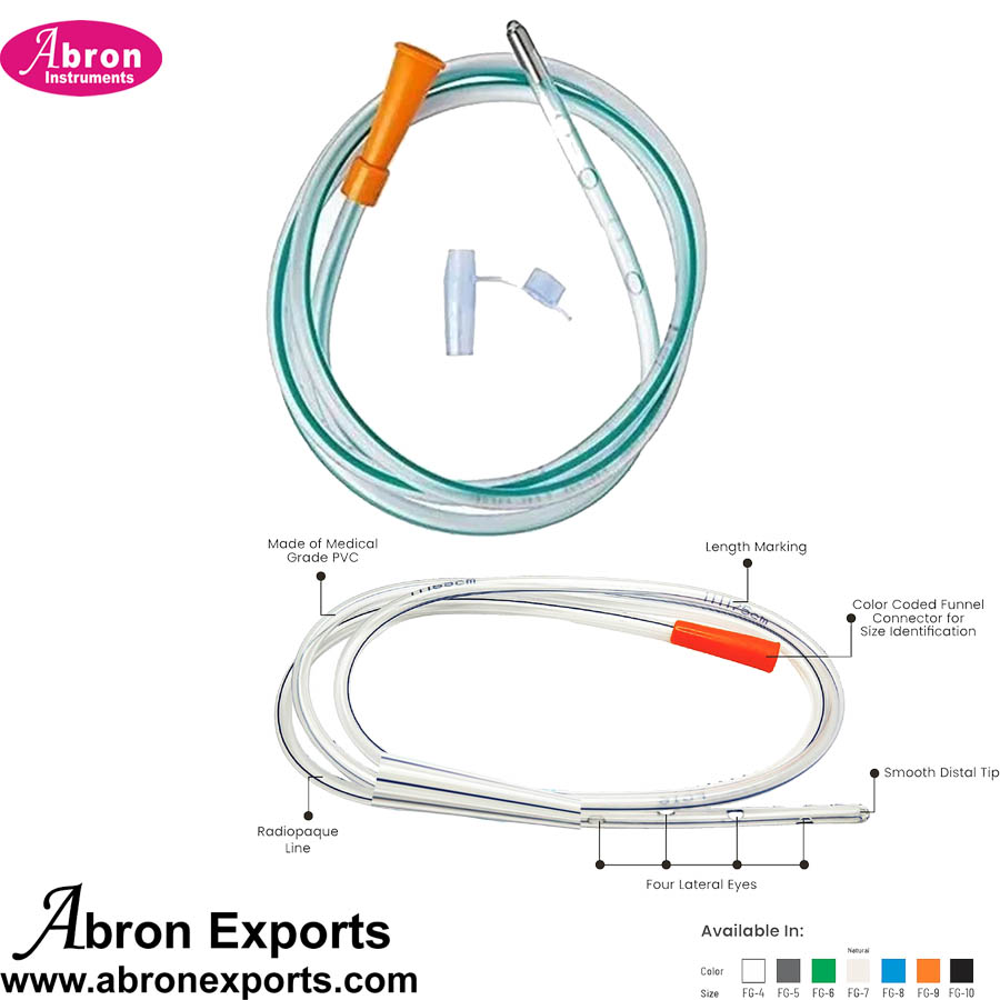 Medical Disposable Ryles Tubes Nasogastric Oral Feeding for Syring ...