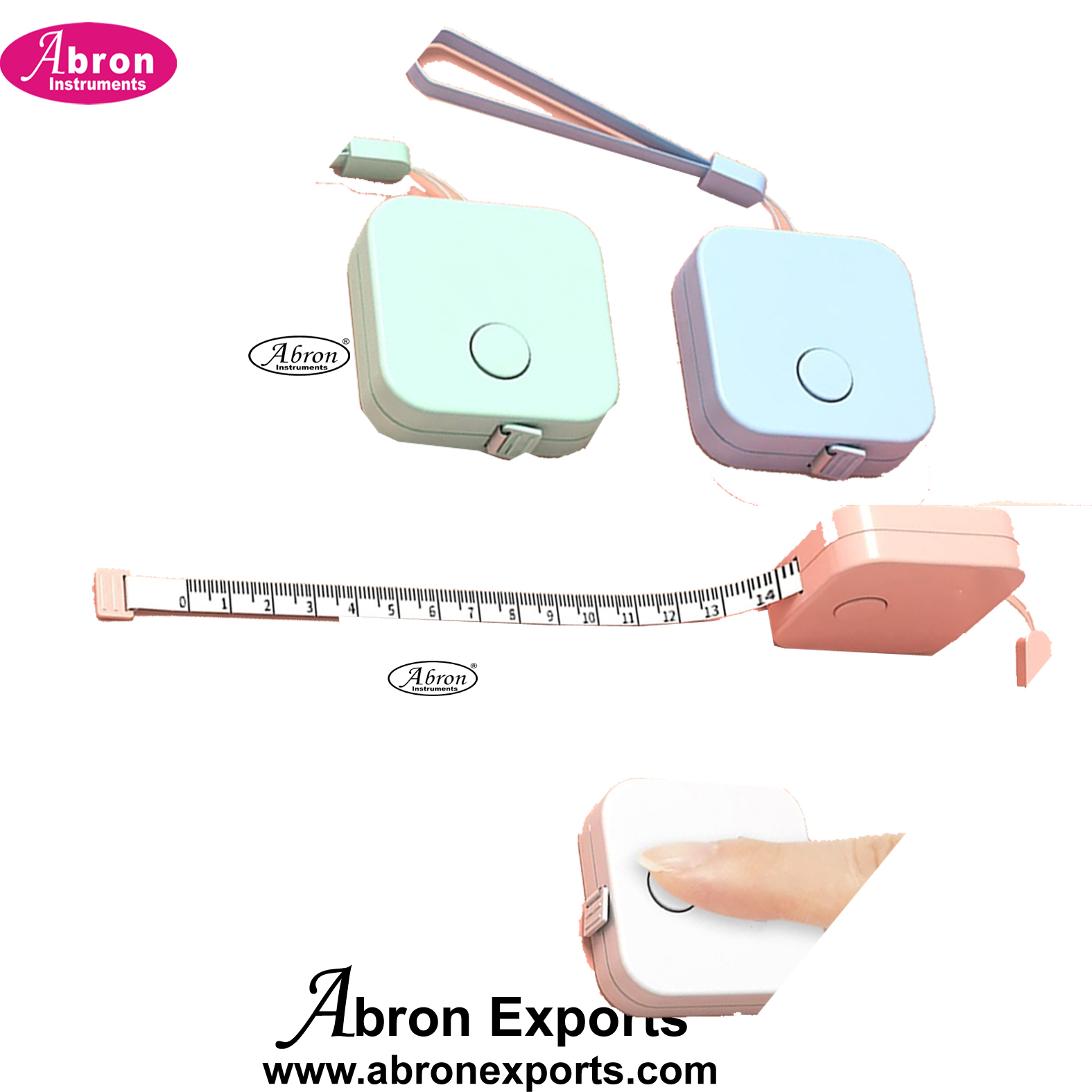 Infant Baby Measuring Tape scale cm mm 150cm mm 10pc Abon ABM-2453TP ...
