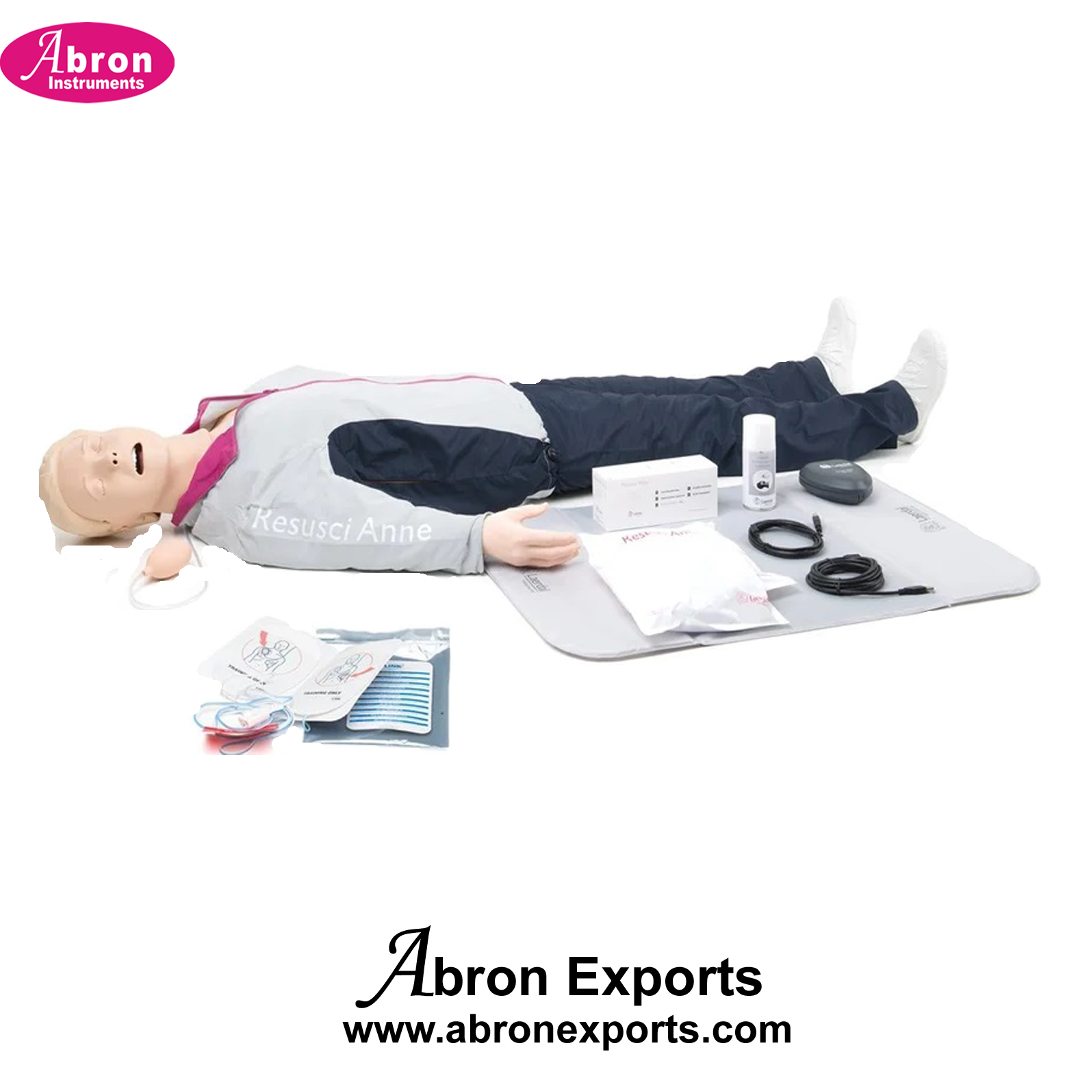 Nursing Training Kit Simulator Resusci Anne QCPR, Size Full Size ...