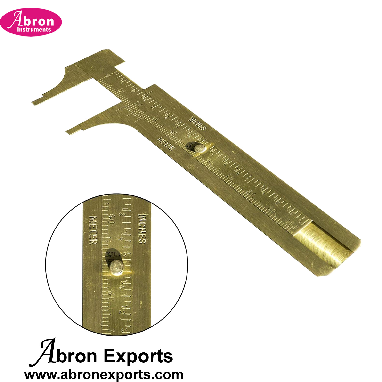 Body Fat Caliper Brass Double Scale BMI Body Skin Fold Body Fat ...