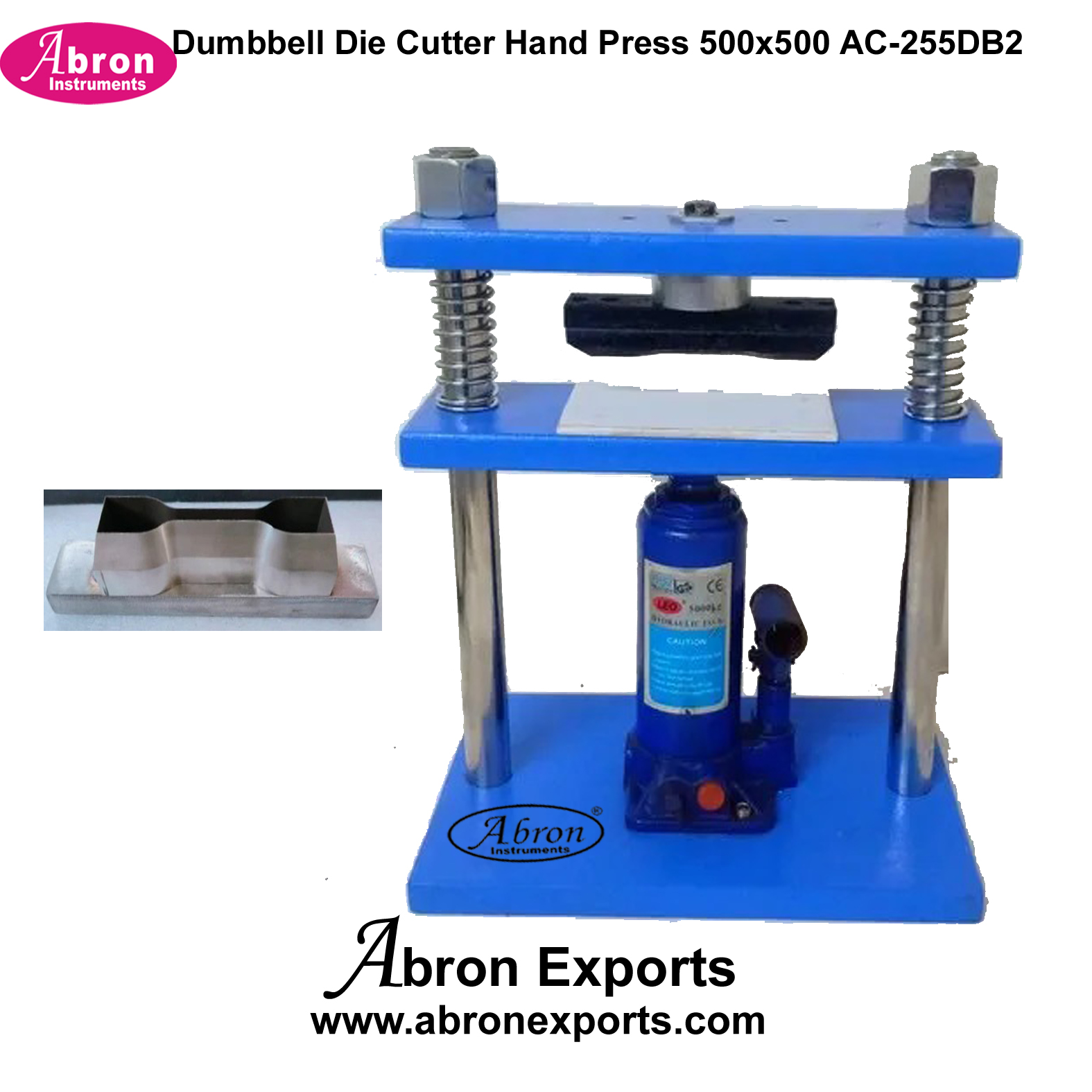 Dumbbell Die Cutter Hand Press 500x500 ASI-255DB2 | Surveying and ...