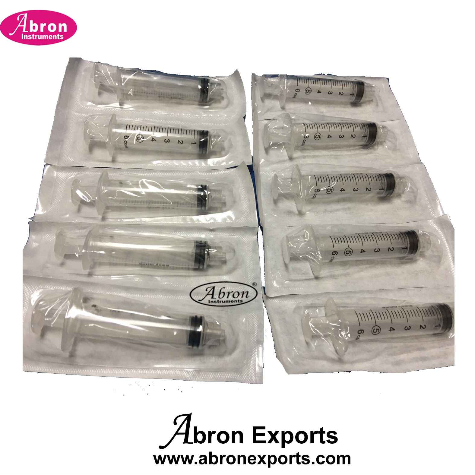 HPLC Spare Disposable Syringe luer 5ml Sterile Single pc Packed 50pc ...