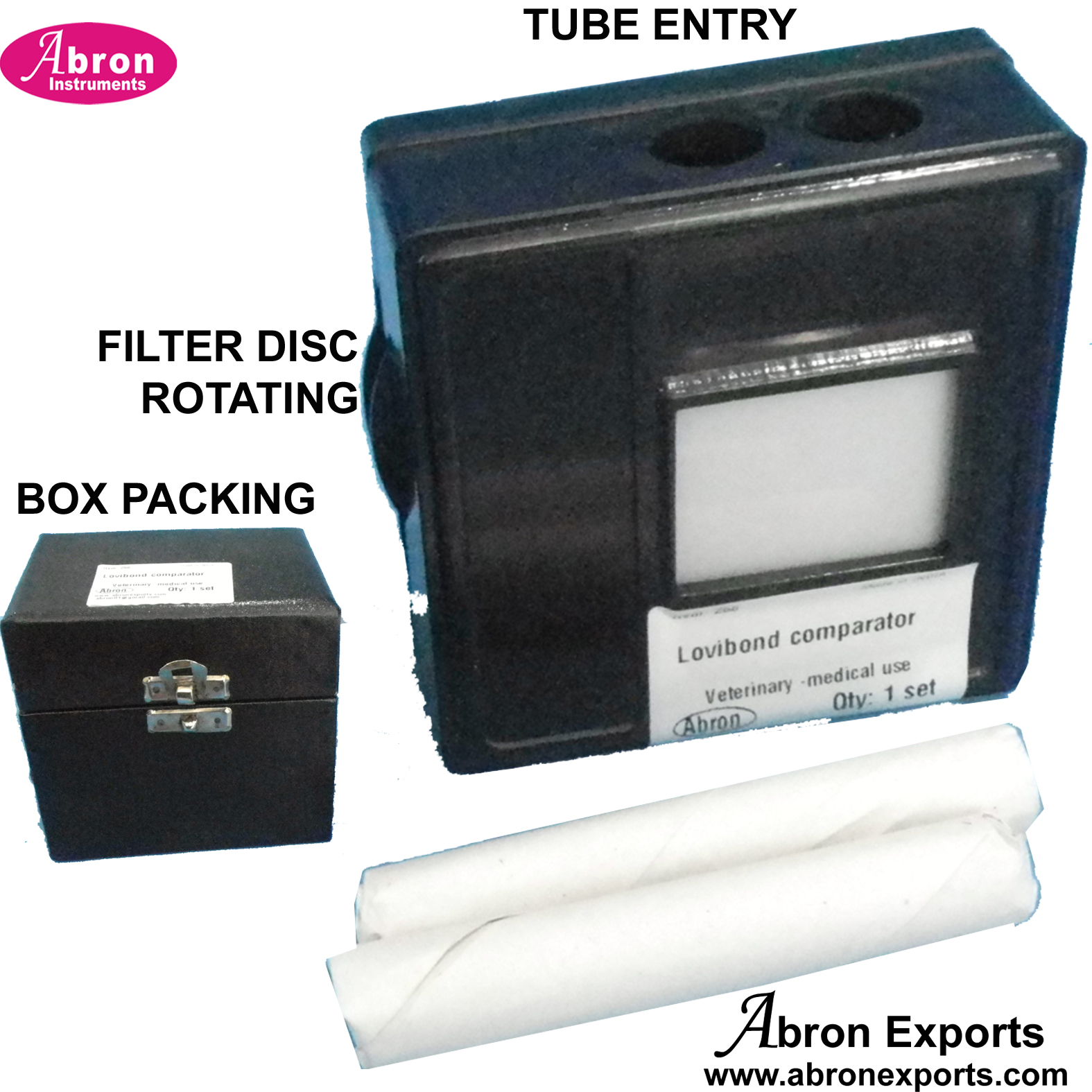 Chlorine Test With Disc Test Tubes Cuvettes like Lovibond Comparator ...