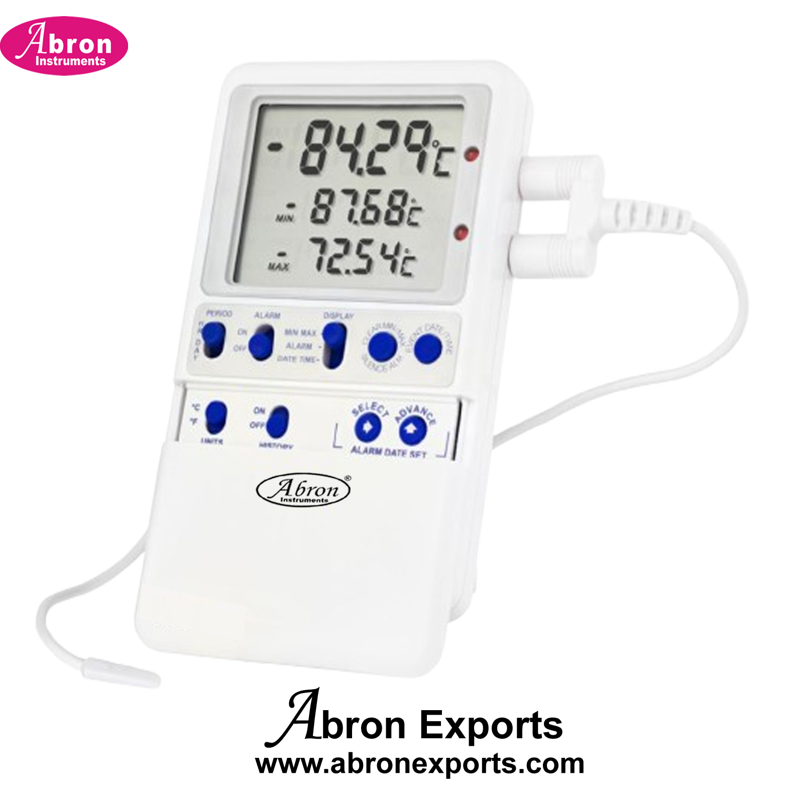 Digital Thermometer Tripple Display -50 to 70C LC0.1C Pt Probe Data ...
