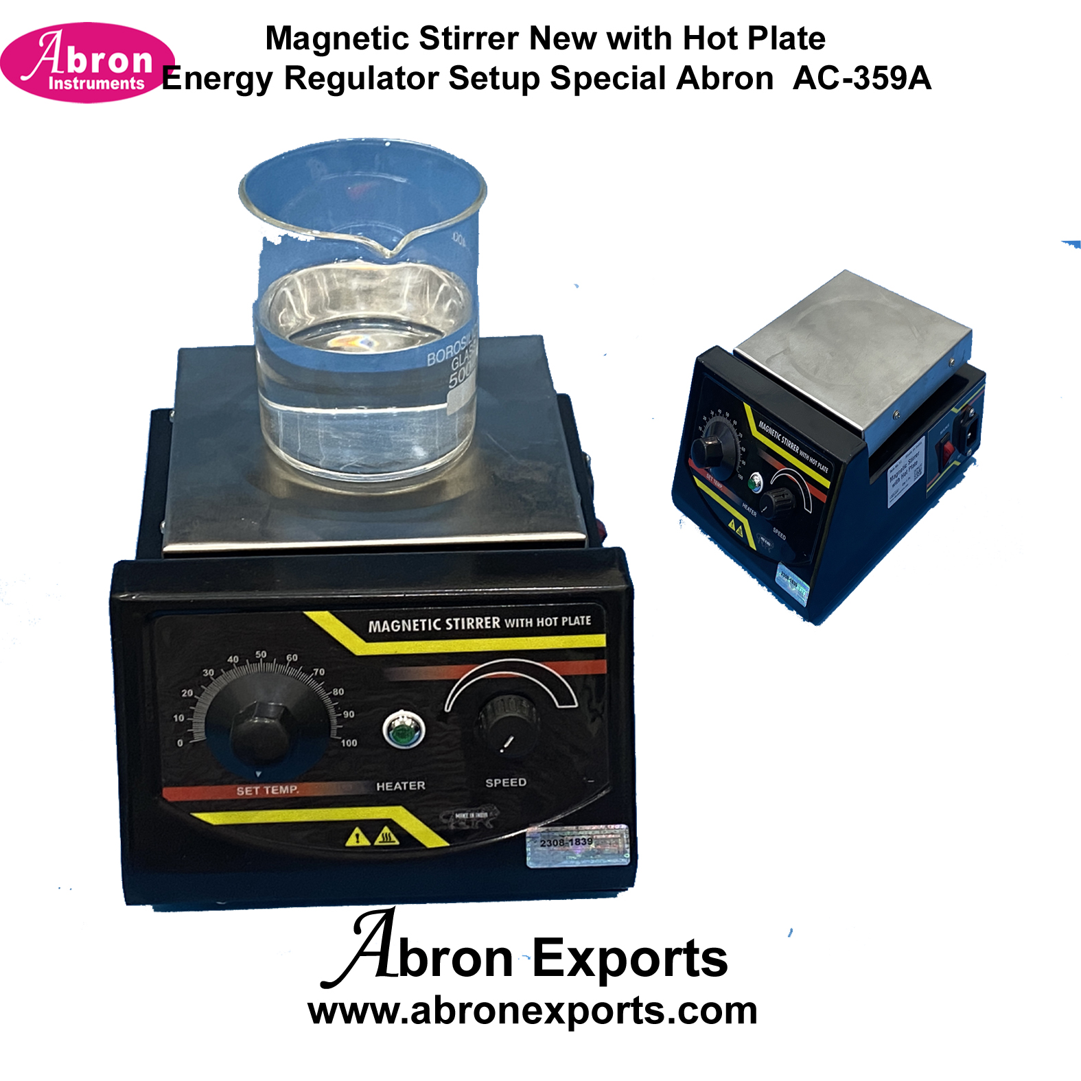 Magnetic Stirrer New With Hot Plate Energy Regulator Setup Special ...
