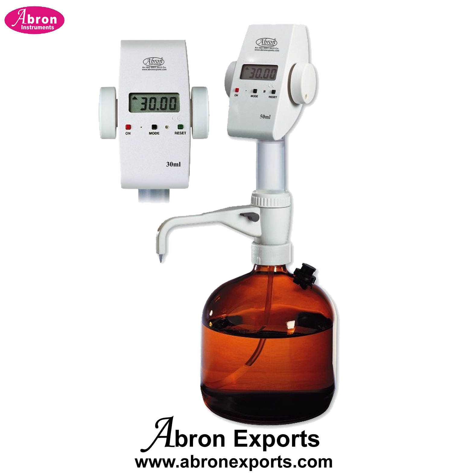 Digital Burette electronic 25mlx0.01ml Praxor Bottle top dispenser ...