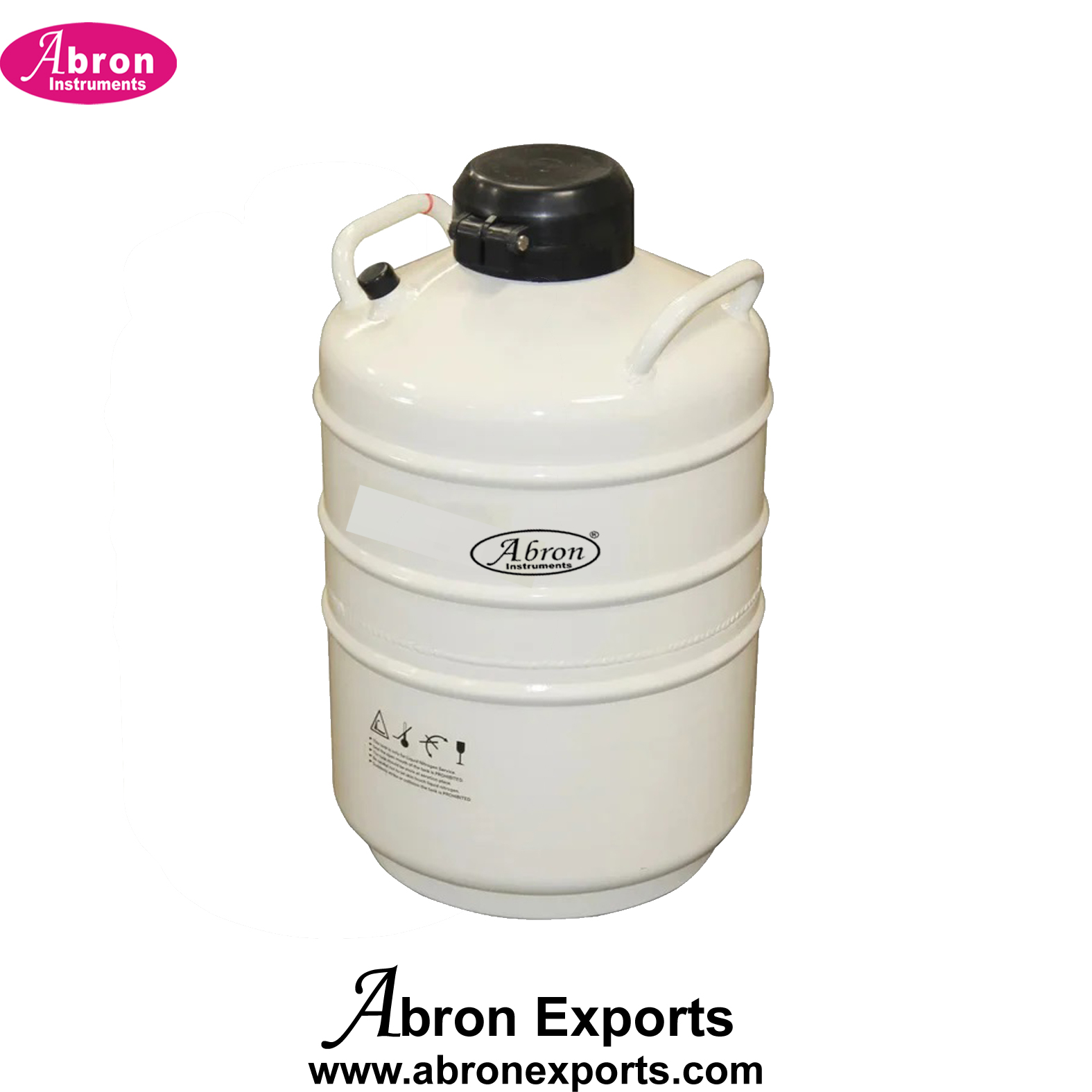 Cryogenic Liquid Nitrogen Tank Container 20 LIter With Trolley Abron AC ...