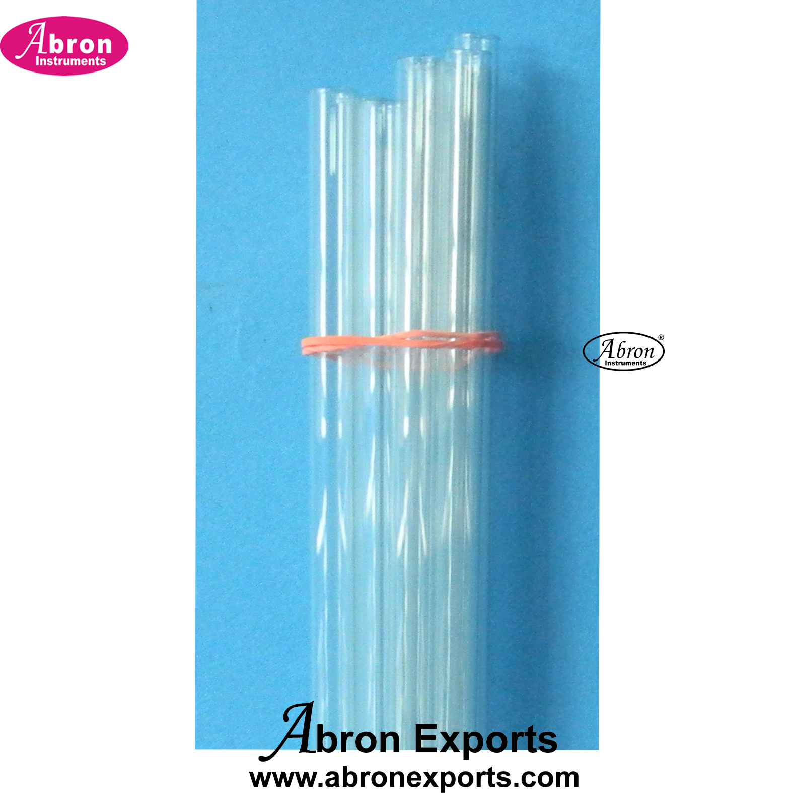 Glass Delivery Tube Straight 100pc or pack set 5-6mm ot 8mm Abron AC ...