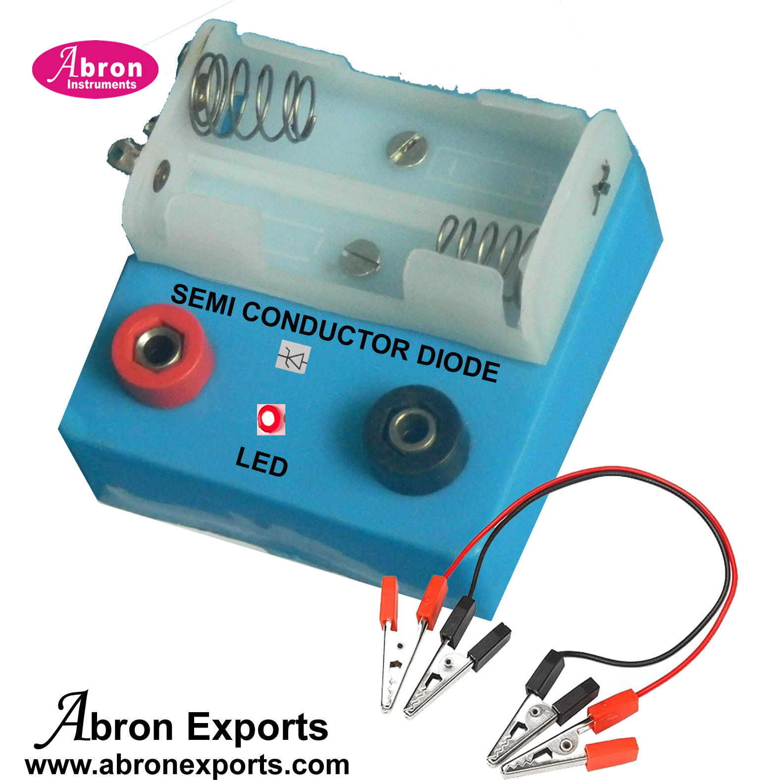 Electronic Kit Circuit With Semi Conductor Diode LED 4mm Socket Cell ...