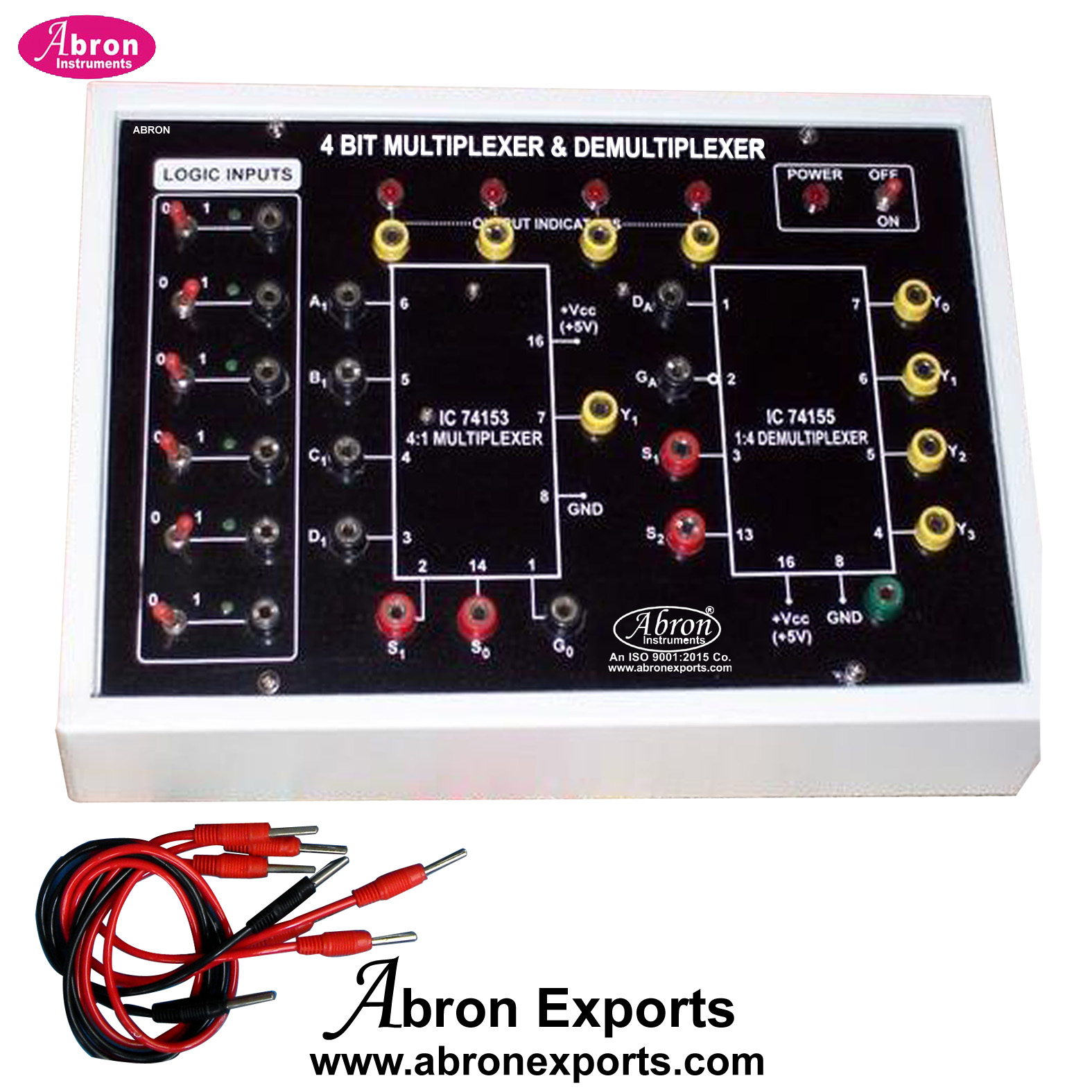 Left 4 Bit Shift Register Circuit Electronic Trainer Circuit Board ...
