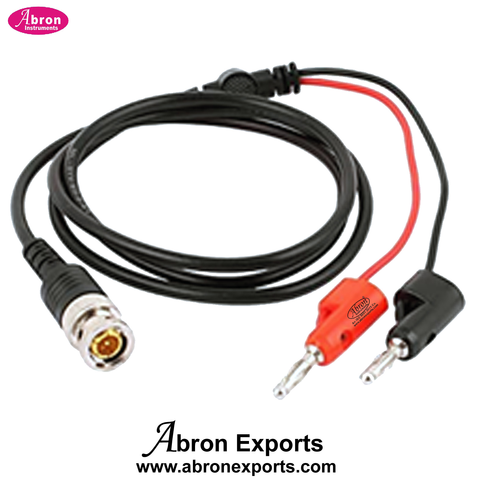CRO Oscilliscope Spare Probe Cable BNC With Banana Plugs Shielded Wire ...
