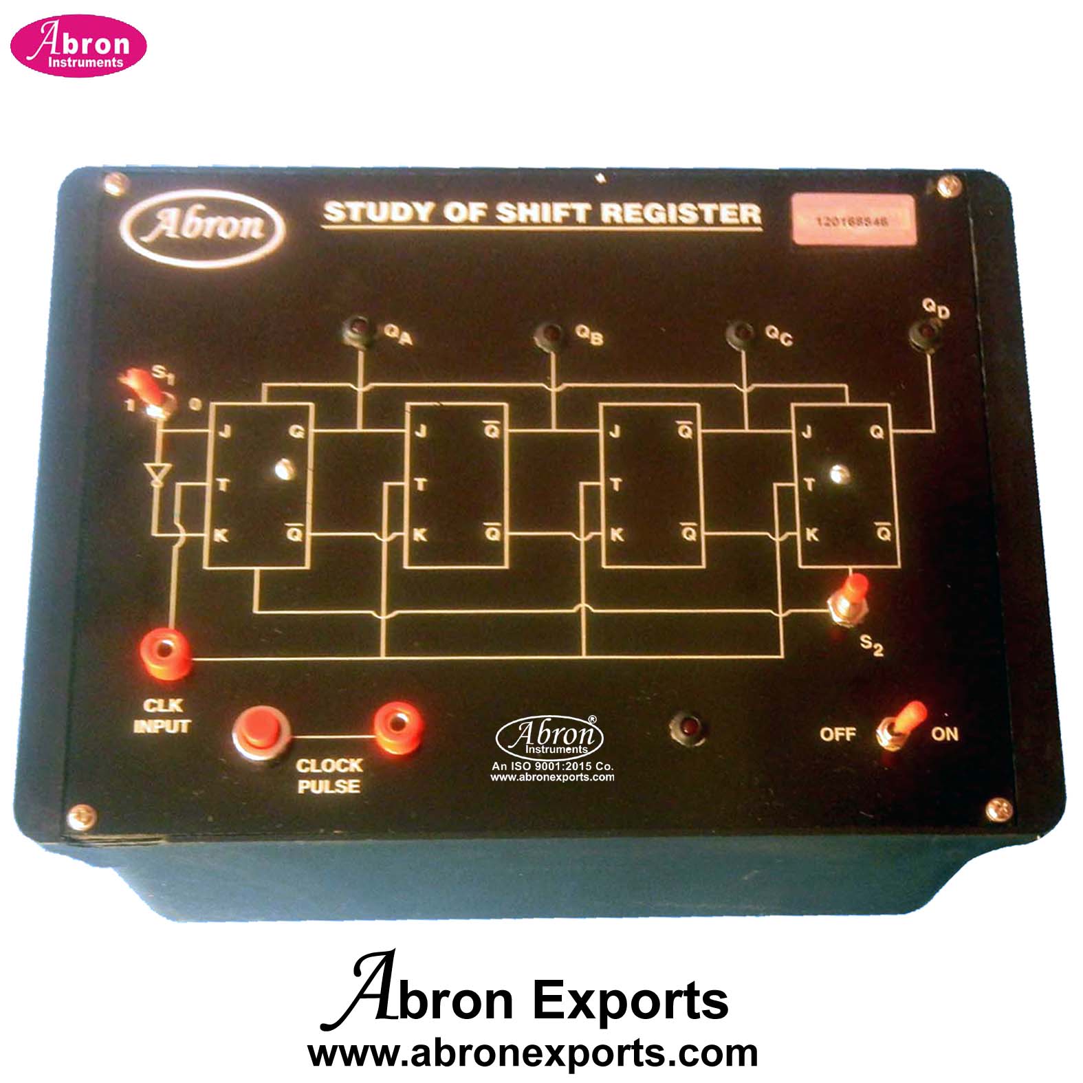 Study of Shift Register ETB Truth Table Electronic Trainer Sockets ...