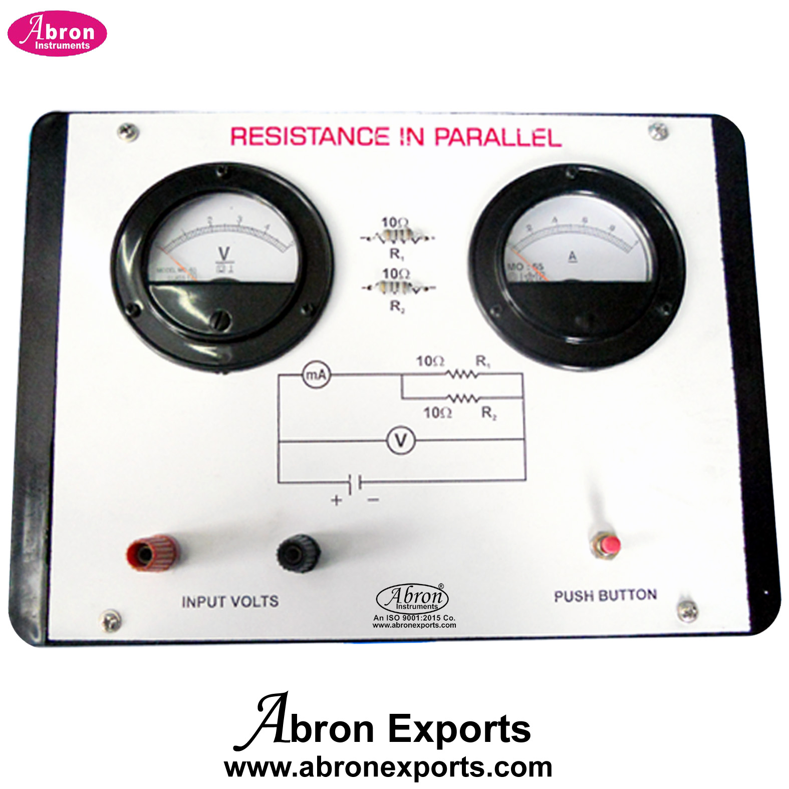 Resistances in Parallel Apparatus With 2 Meters in Box Power Supply to ...