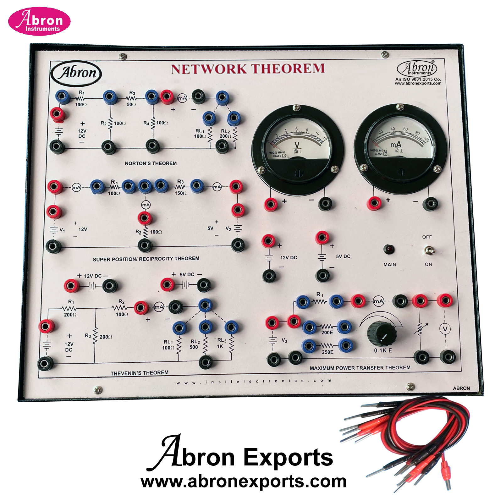 Study Theorem Network All Notrons Super Position Transformer Thevenins ...