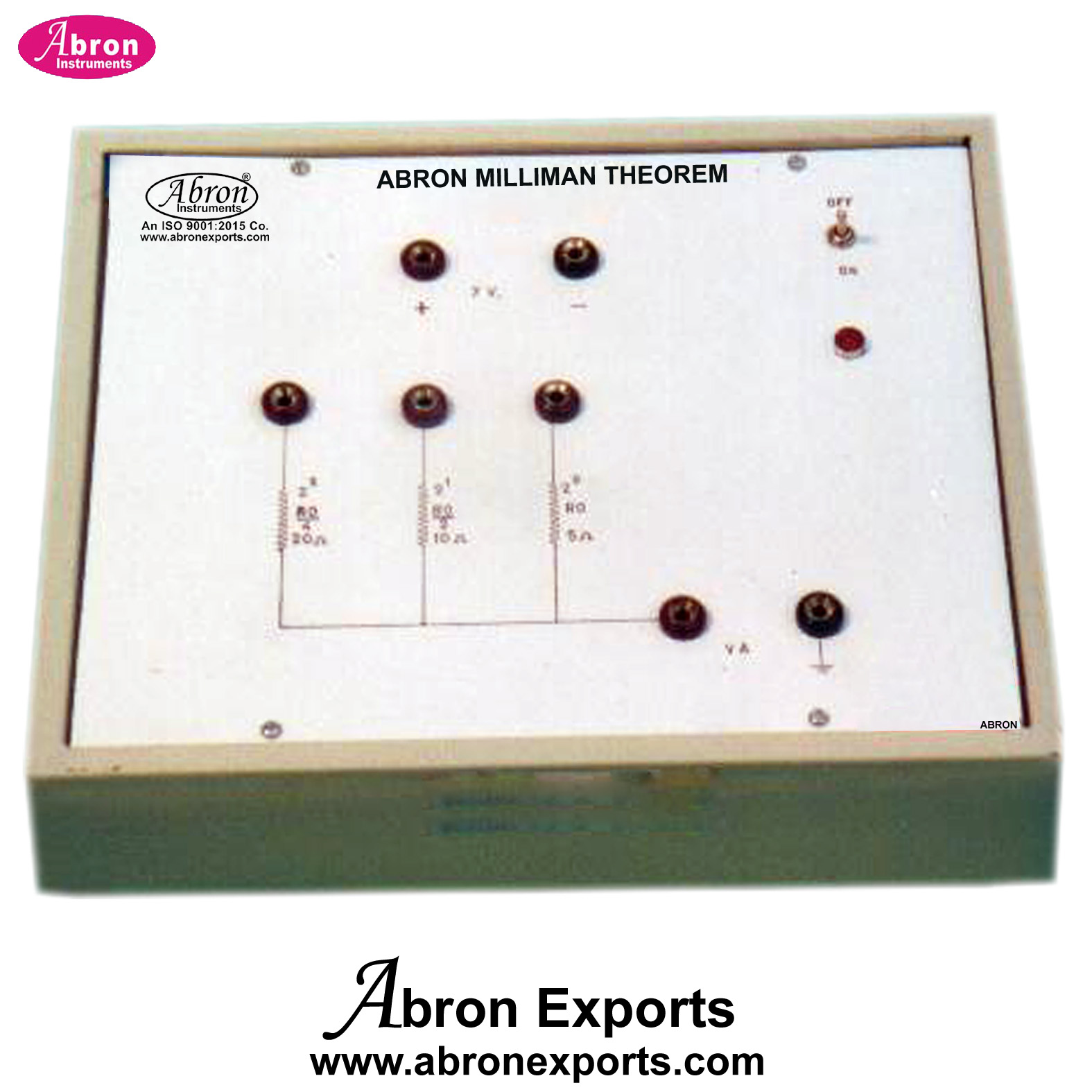Study Theorem Millmans Theorem With Power Supply Electronic Trainer Kit ...