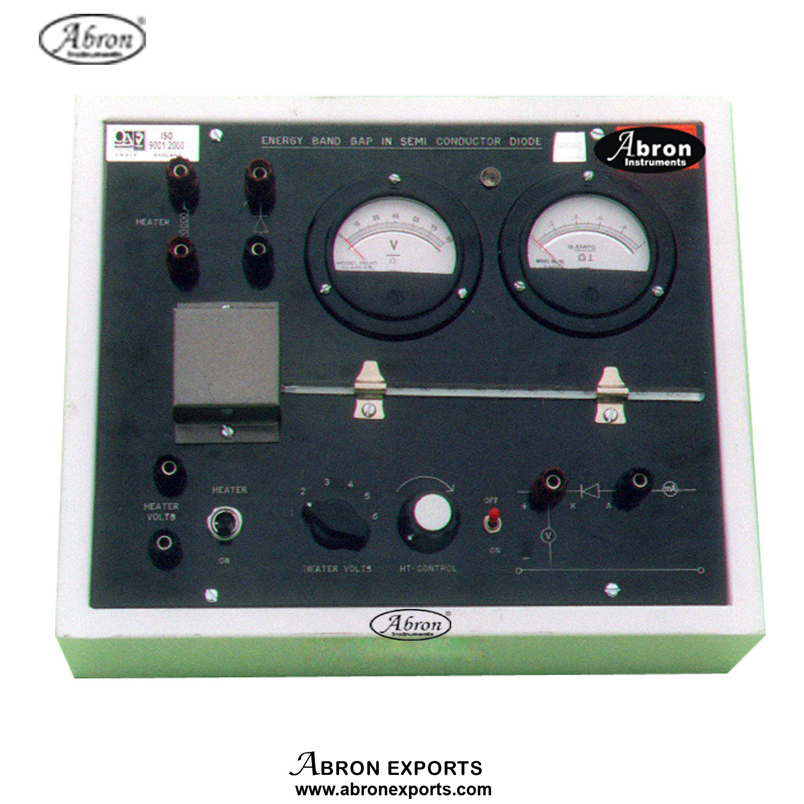 Thermistor Study With Thermometer Circuit 2 Digital Meters Box With ...