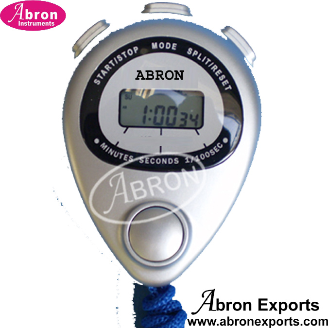 Stop Watch Digital Big Display Abron stop watch with time day date ...