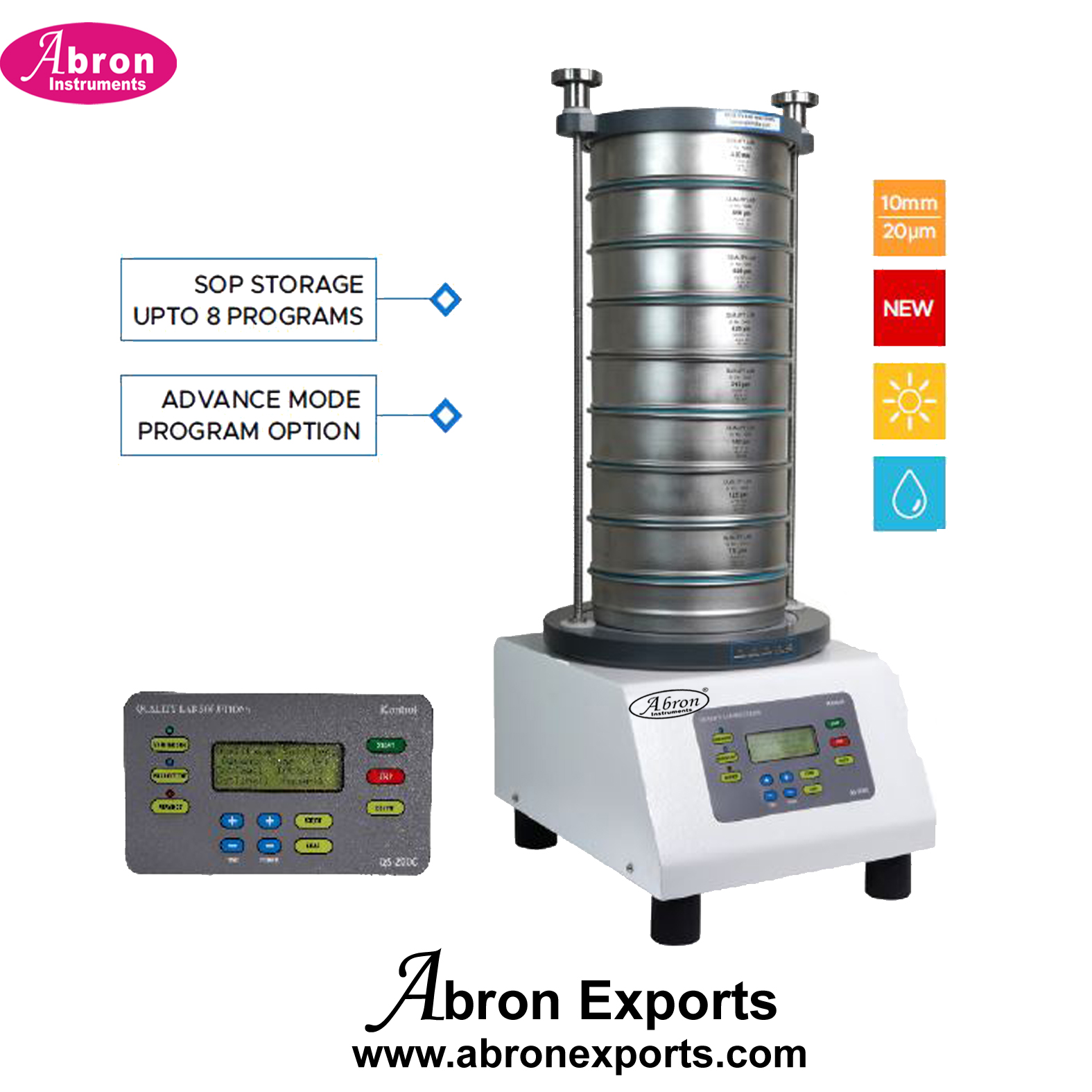 Sieves Shaker Digital 3D Programmable Electromagnetic Shaking ...