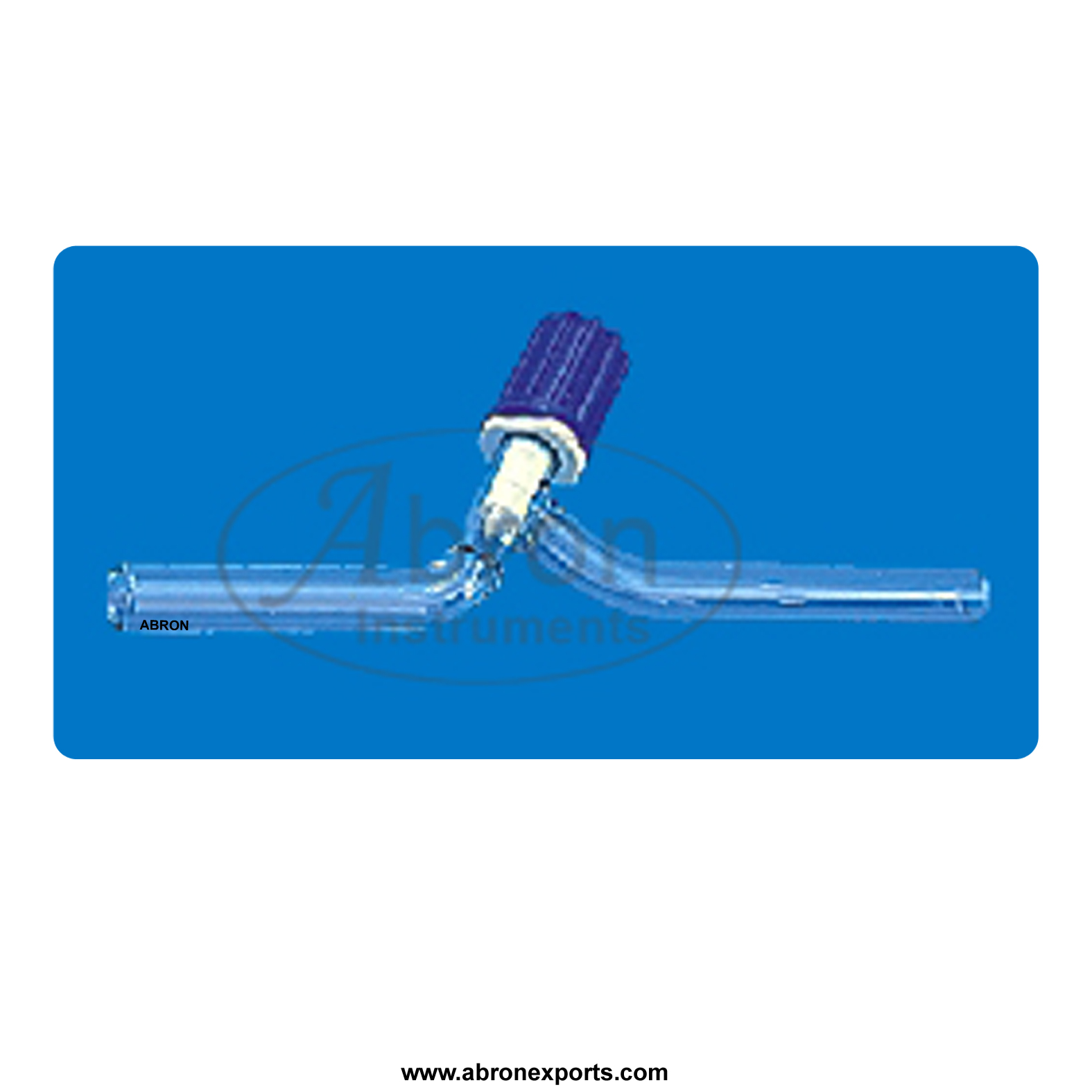 Rotaflow stopcock screw type borosilicate glass abrosil abron AC-2471 ...