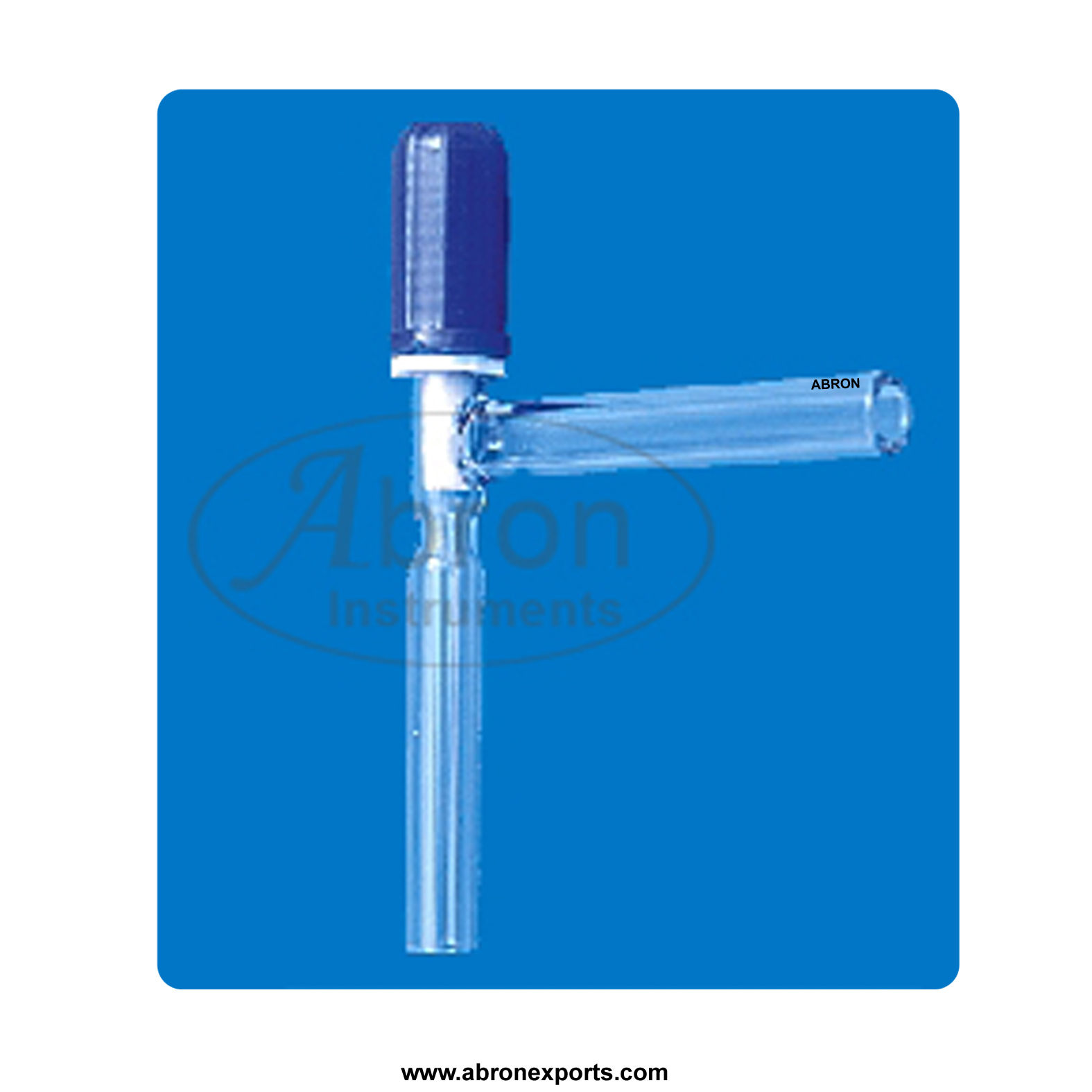 Rotaflow stopcock screw type borosilicate glass abrosil abron AC-2471 ...