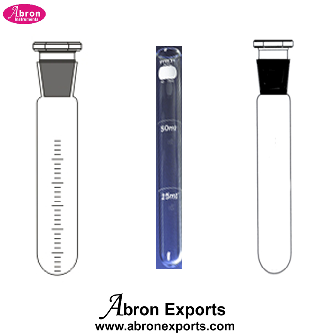 Digestion Digestor tubes round bottom with glass stopper Abron With ...