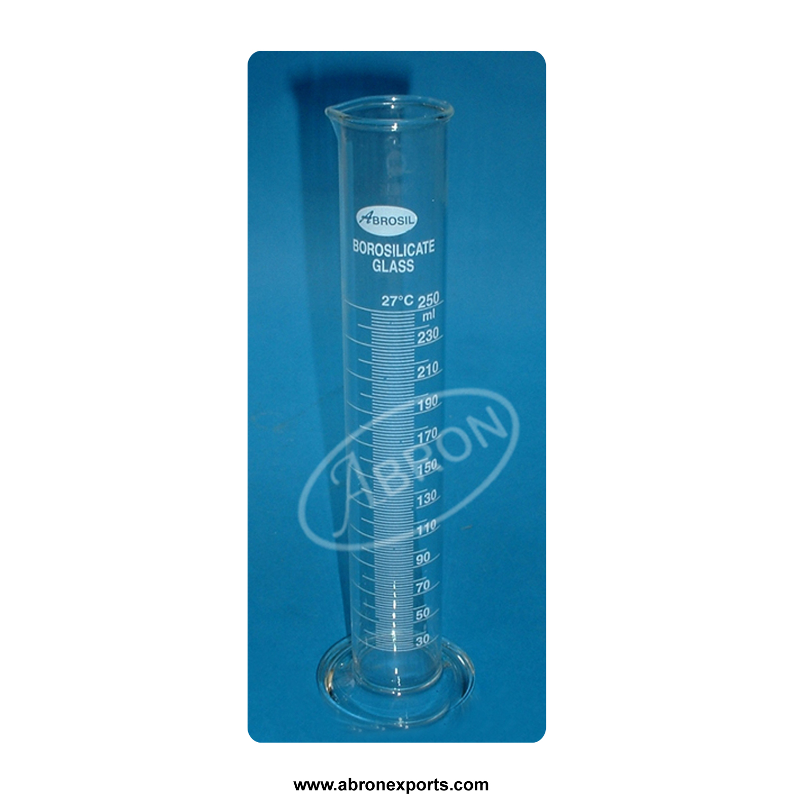 Measuring cylinder glass round base borosilicate glass cylinder ...